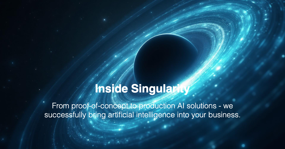 Inside Singularity - AI Strategies & Consulting